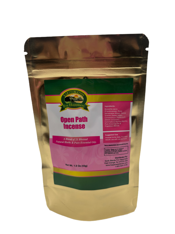 Open Path Incense (Road Opener) - Earth Blends for Happiness