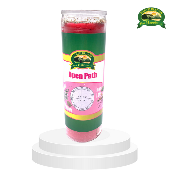 Conjured and Spelled Open Path Candle Kit - Earth Blends for Happiness